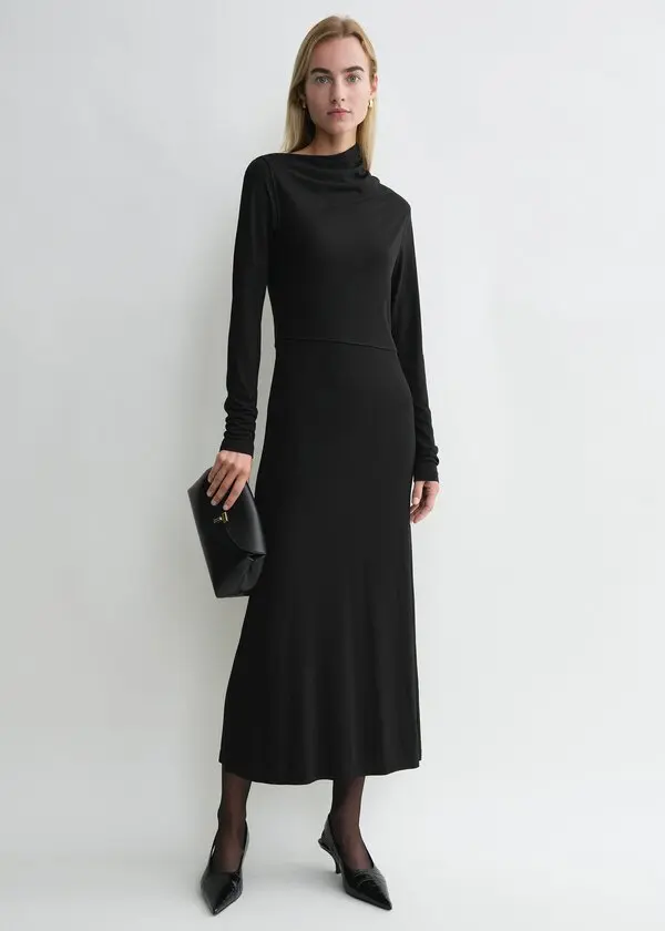 TOTEME Draped Jersey Dress
