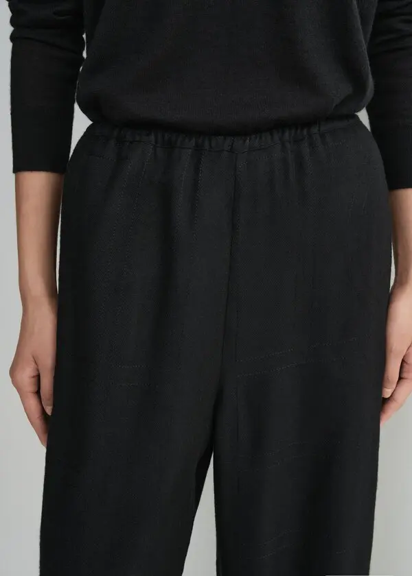 TOTEME Monogram Flannel Pj Bottoms
