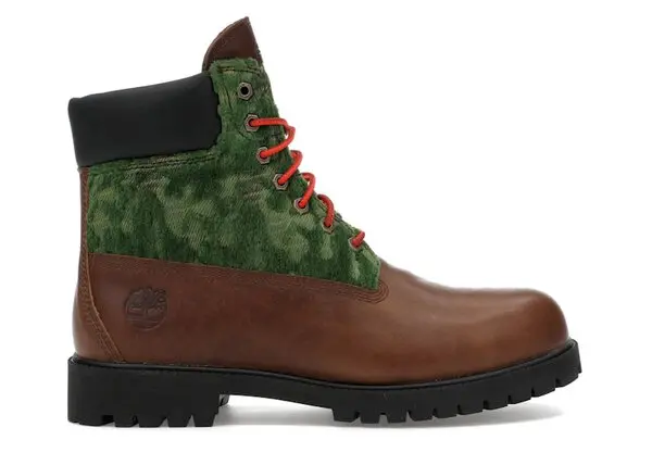 Timberland 6" Heritage Premium Waterproof Boots - Medium Brown