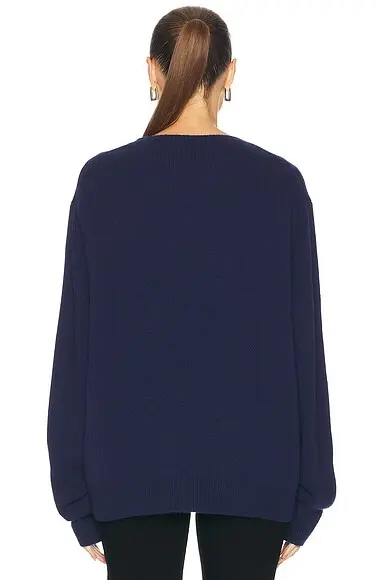 Eterne James Cashmere Sweater - Navy