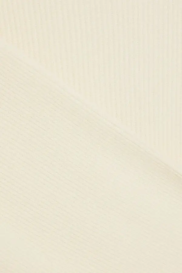 Brunello Cucinelli Bead-embellished Ribbed Cashmere Mockneck Sweater