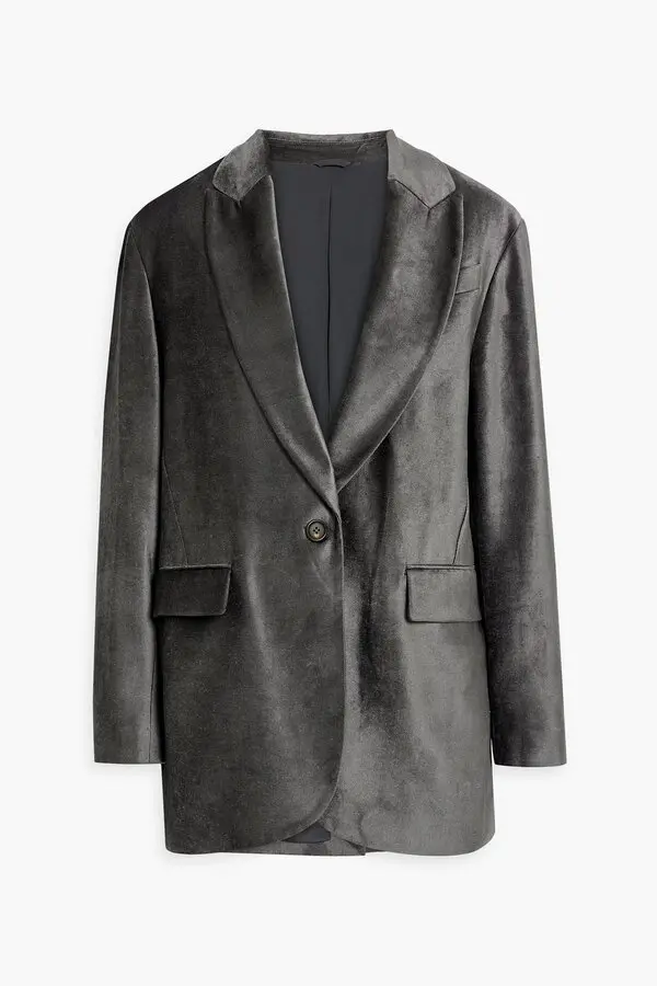 Brunello Cucinelli Velvet Blazer