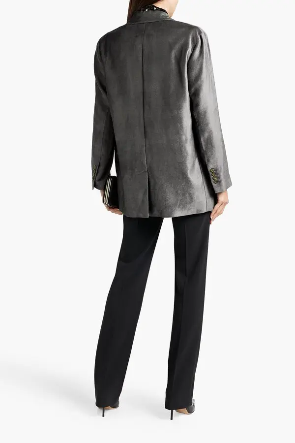 Brunello Cucinelli Velvet Blazer