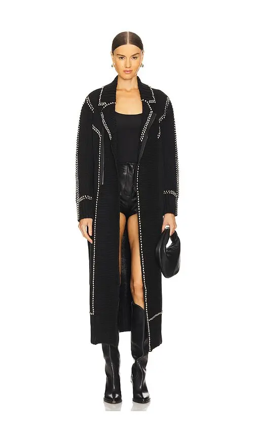UNDERSTATED LEATHER Moto Robe - Black