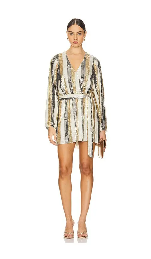 show me your mumu sequin dress Anderson Maxi Dress, in Ivory Shimmery Sequins, Size: Medium Beaded sequins creates an eye Show Me Your Mumu Zelda