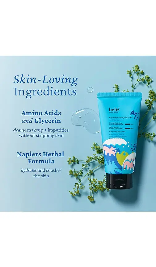 Belif Aqua Bomb Hydrating Jelly Cleanser