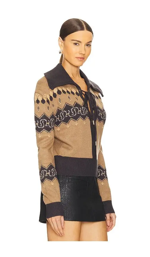 UNDERSTATED LEATHER Nordic Cowboy Sweater