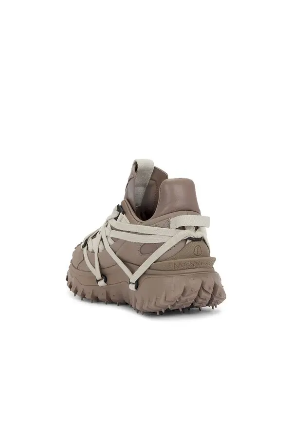 Rick Owens X Moncler Trailgrip Megalace Sneaker - Dust