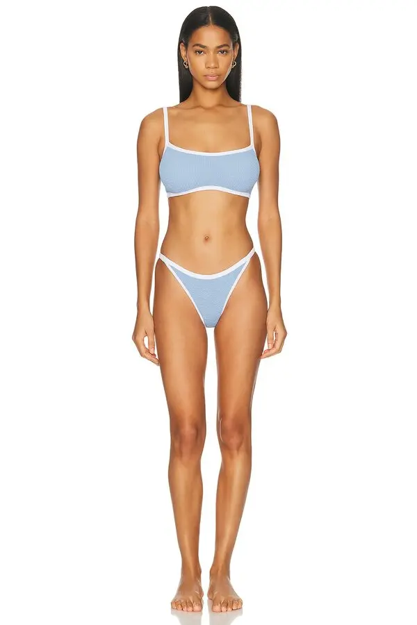 Hunza G Tyler Bikini Set - Cornflower