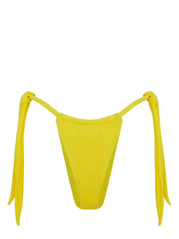 LET'S SWIM Side Tie-fastening Bikini Bottoms