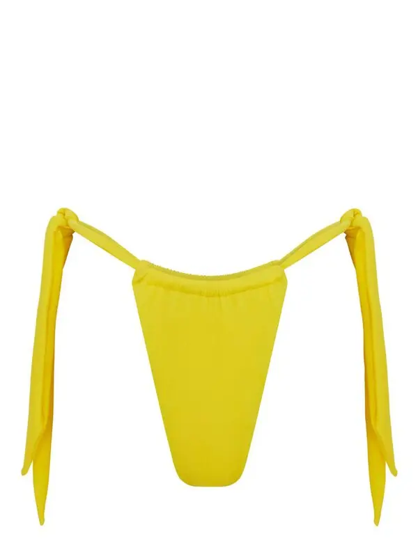 LET'S SWIM Side Tie-fastening Bikini Bottoms