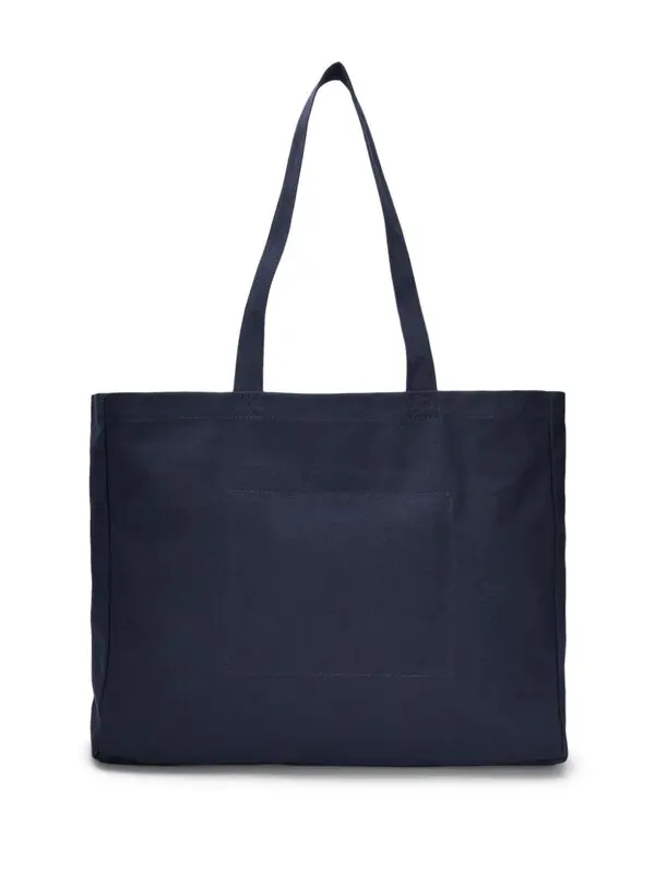 Polo Ralph Lauren Logo-embroidered Tote - Blue