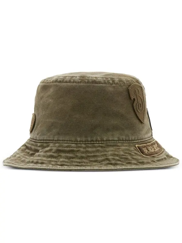 Burberry Cotton Bucket Hat - Green