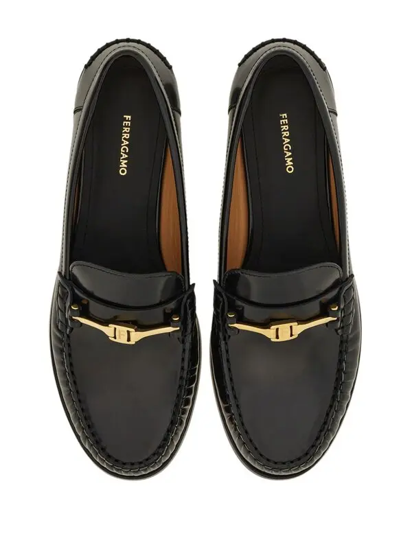 FERRAGAMO Loafers - Black