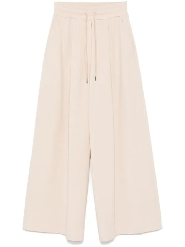 Max Mara Palazzo Trousers - Neutrals