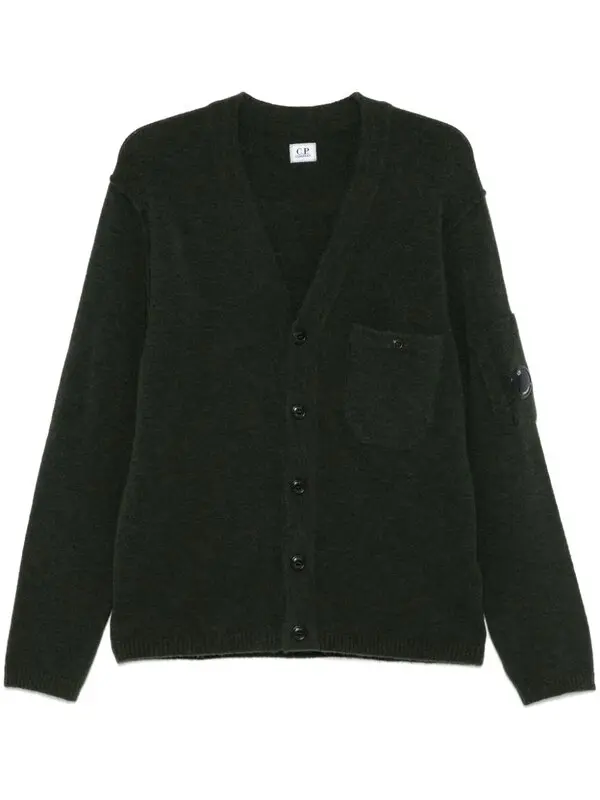 C.P. COMPANY Lens-detail Cardigan