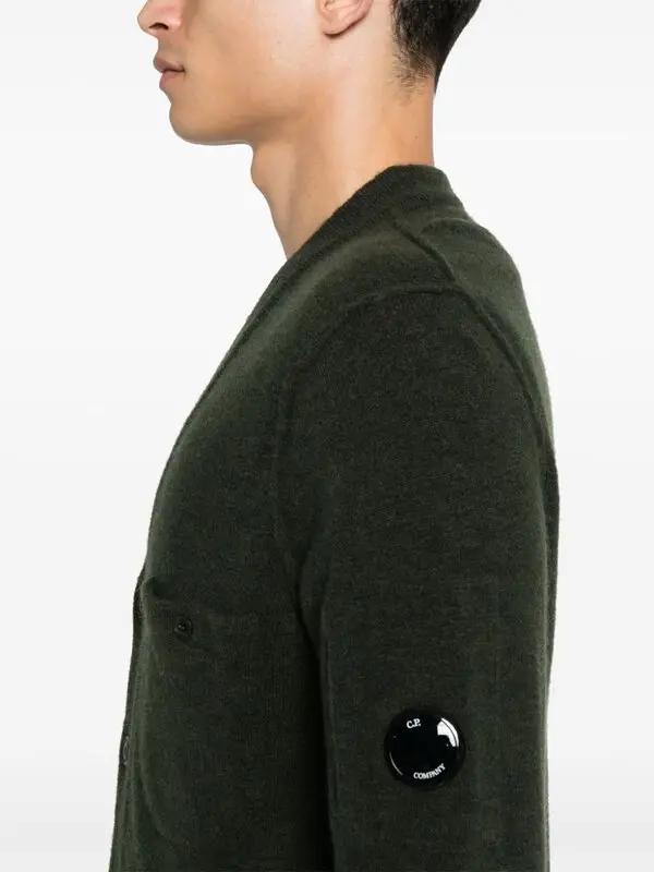 C.P. COMPANY Lens-detail Cardigan