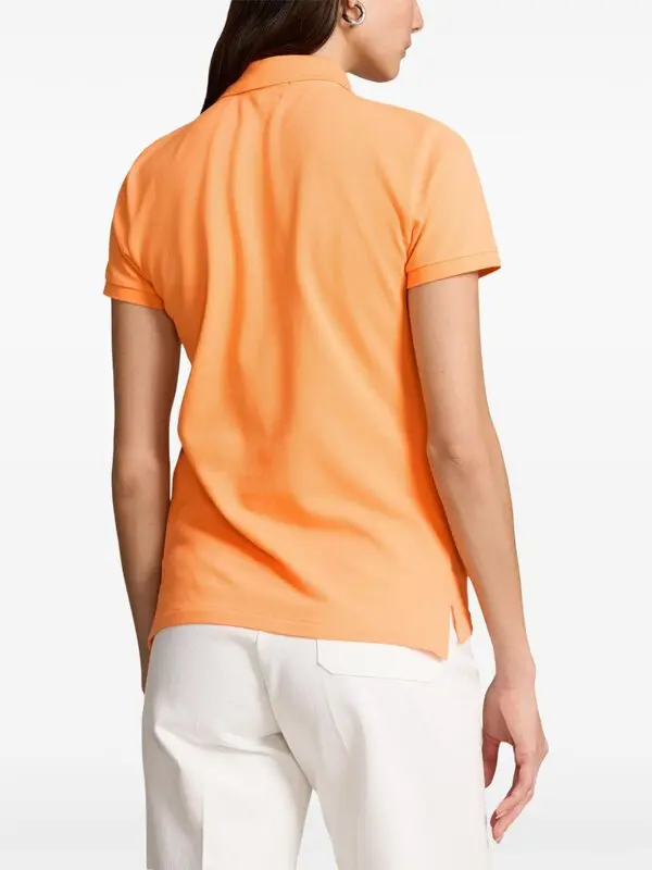 Polo Ralph Lauren Slim Cut Polo Top - Orange
