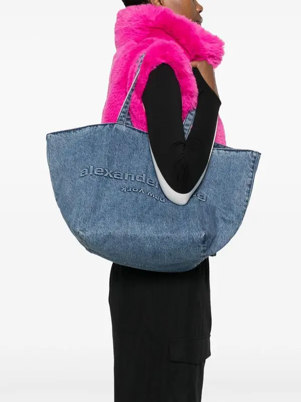 Alexander Wang Punch Tote Bag - Blue