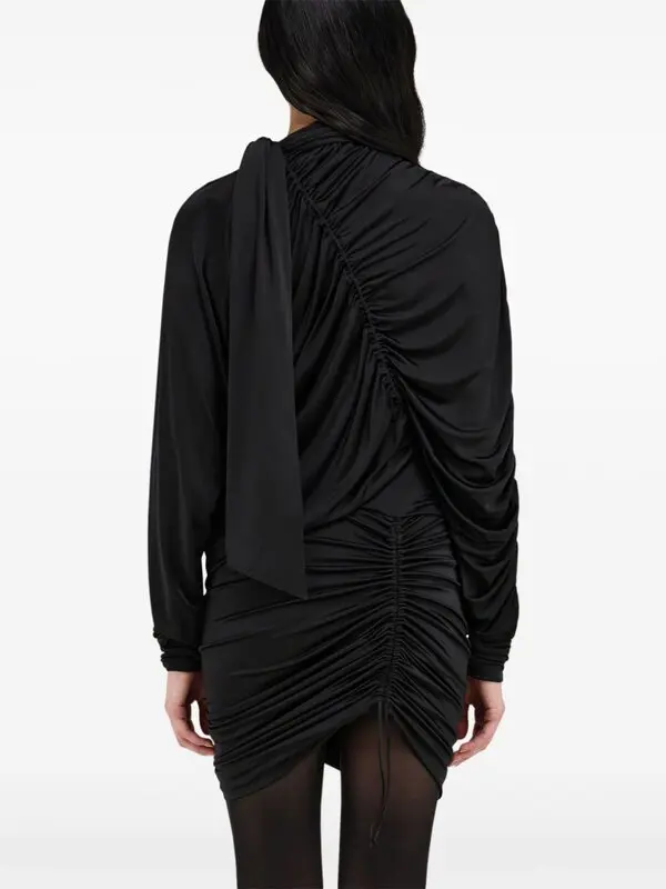 FERRAGAMO Gathered Detailing Minidress