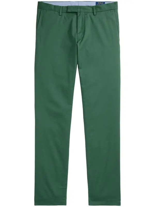 Polo Ralph Lauren Cotton Tapered Trousers - Green