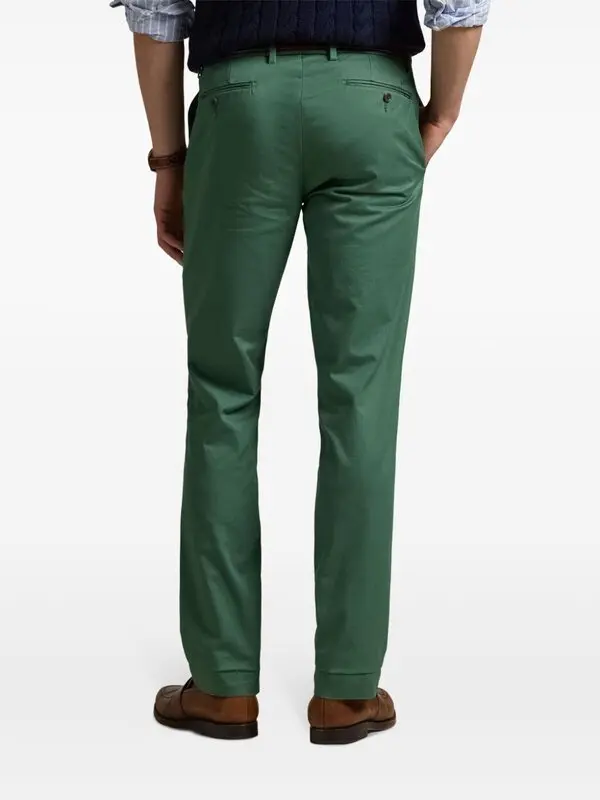 Polo Ralph Lauren Cotton Tapered Trousers - Green
