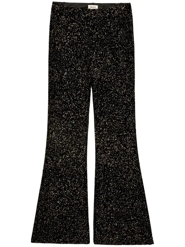 Zadig&Voltaire Prevy Flared Trousers - Black