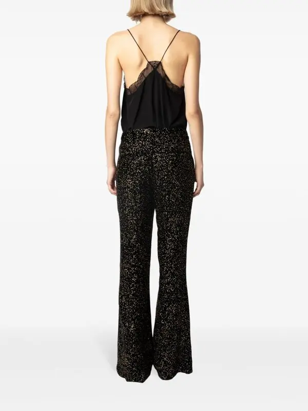 Zadig&Voltaire Prevy Flared Trousers - Black