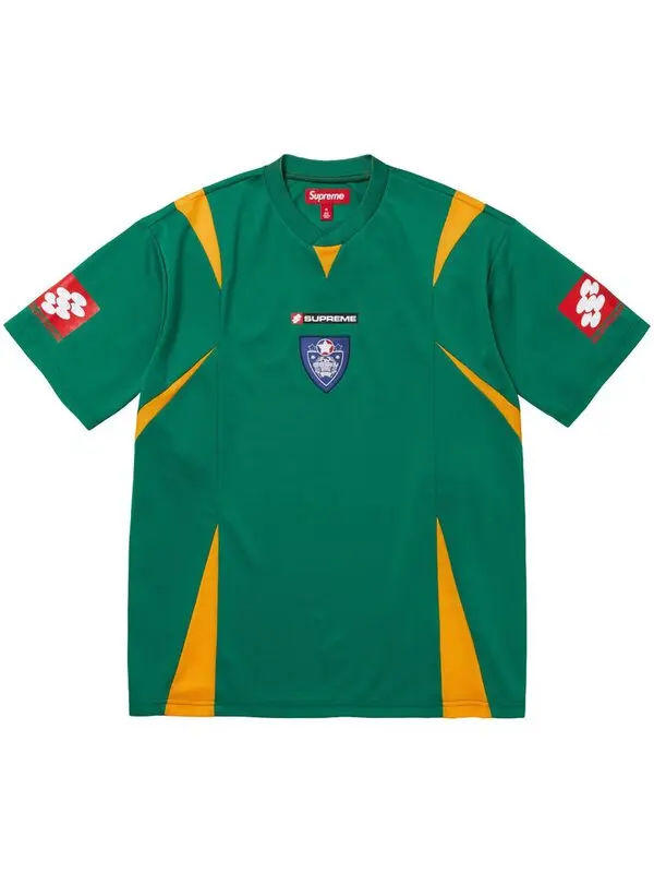 Supreme Crest Soccer Jersey - Green | Editorialist