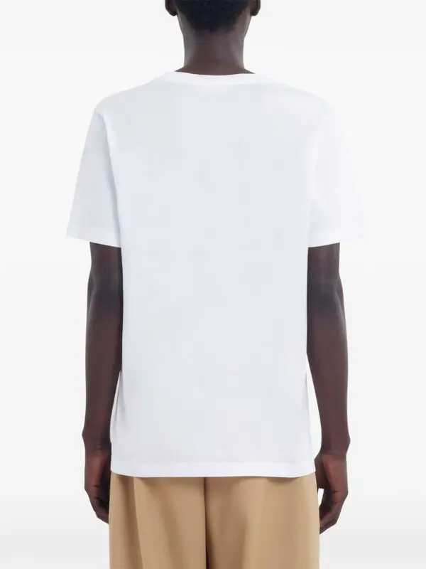 Marni Embroidered Label T-shirt - White