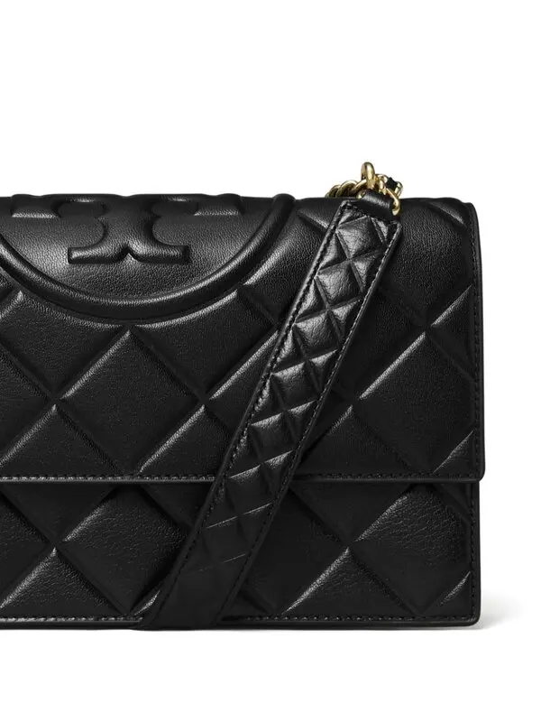 Tory Burch Fleming Shoulder Bag - Black