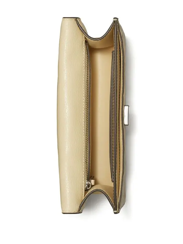 Tory Burch Fleming Quilted Crossbody Bag - Neutrals