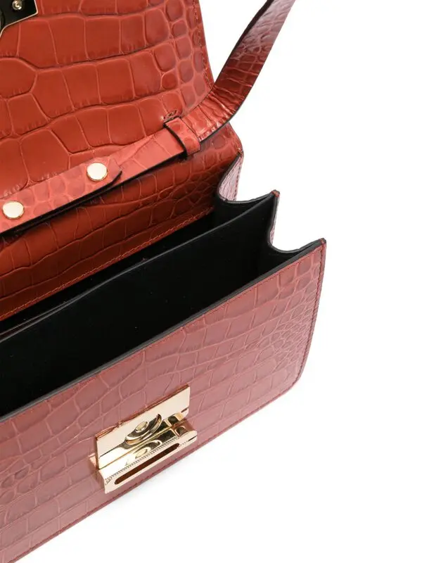 Victoria Beckham Mini Dorian Shoulder Bag - Orange