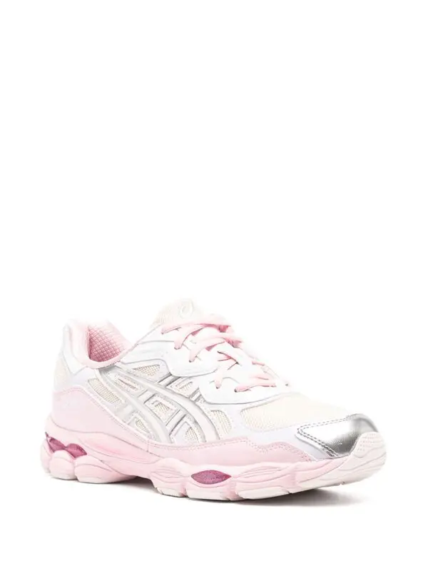 Asics Kicki Zhang Gel-nyc Lace-up Sneakers - Pink