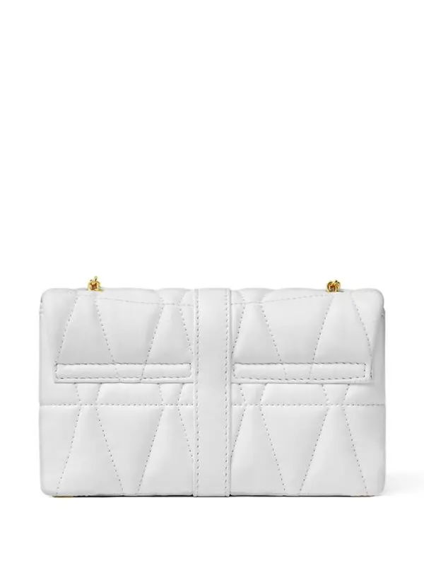 Versace Kleio Quilted Nappa Mini Bag - White