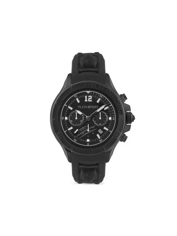 PLEIN SPORT 47.5mm Chronograph Watch - Black