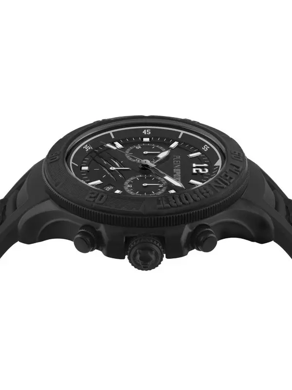 PLEIN SPORT 47.5mm Chronograph Watch - Black