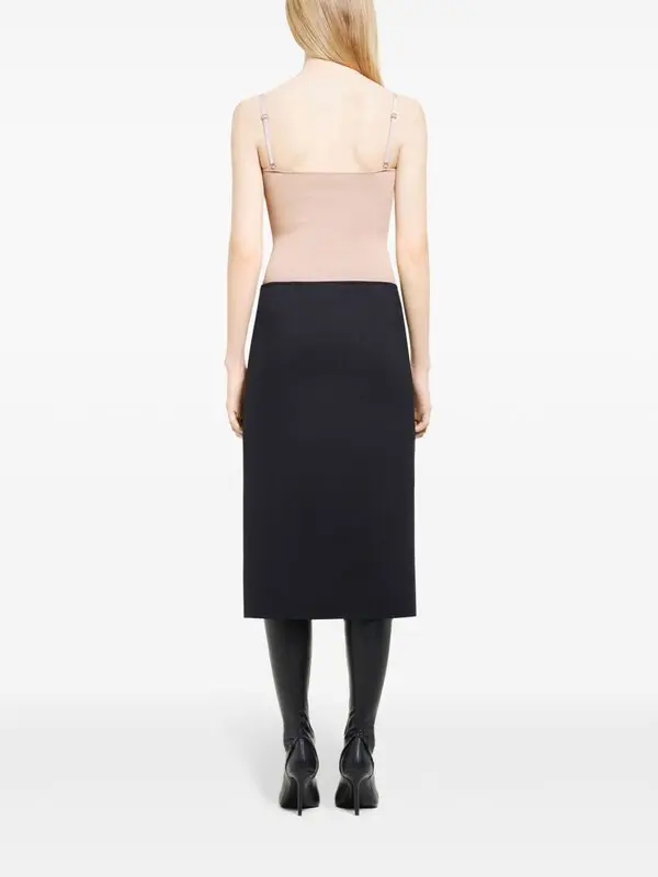 COURREGES Lingerie Interlock Top - Neutrals