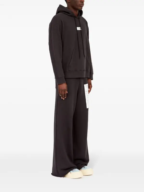 MAISON MARGIELA Numbers-motif Hoodie - Black