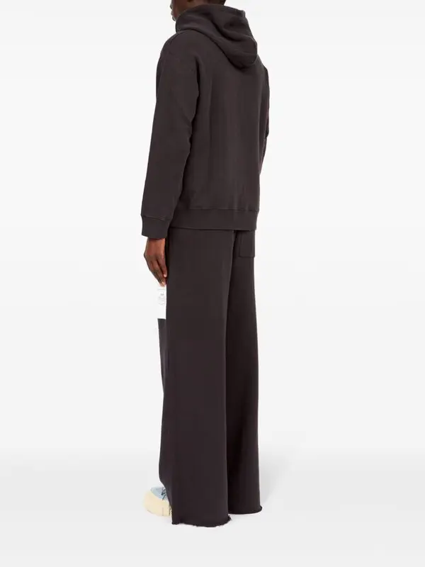 MAISON MARGIELA Numbers-motif Hoodie - Black