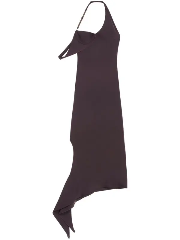 COURREGES Undressed Dress - Brown