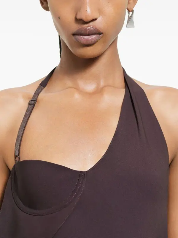 COURREGES Undressed Dress - Brown