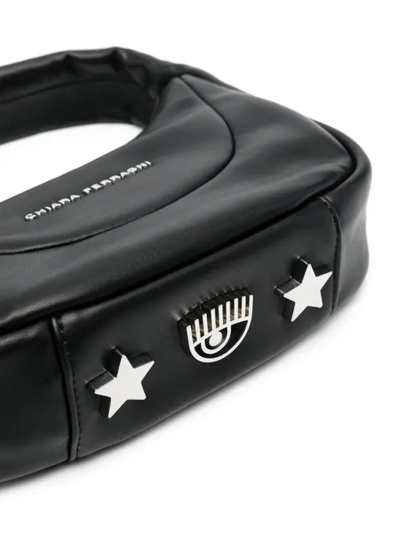 CHIARA FERRAGNI Eye Star Cross Body Bag - Black
