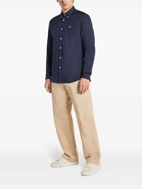 Lacoste Cotton Shirt - Blue