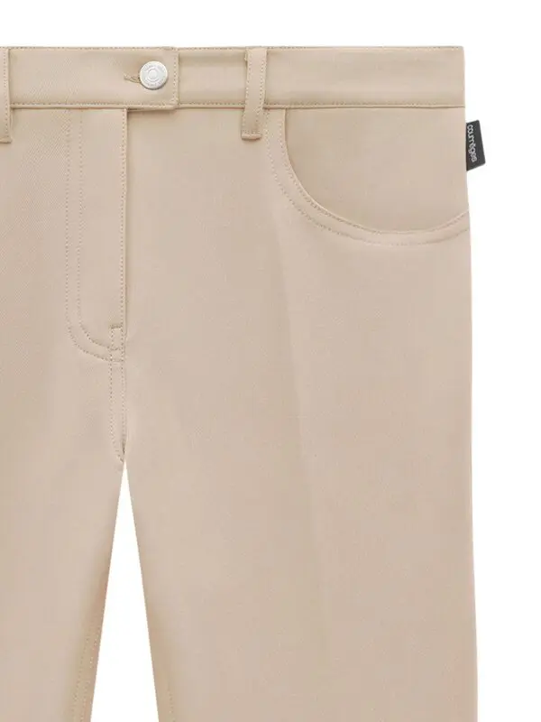 COURREGES Twill Bootcut Trousers