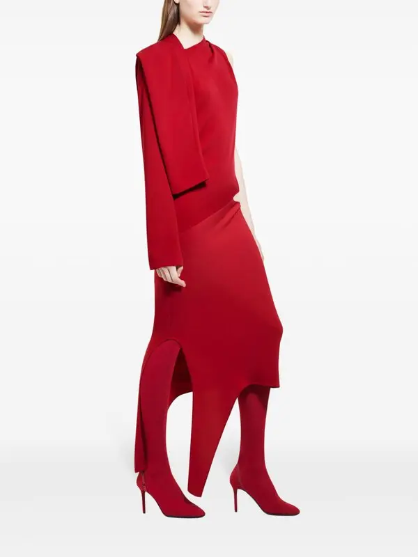 COURREGES Draped Cut-out Dress