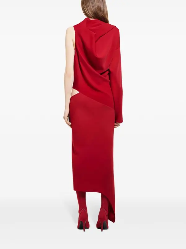 COURREGES Draped Cut-out Dress