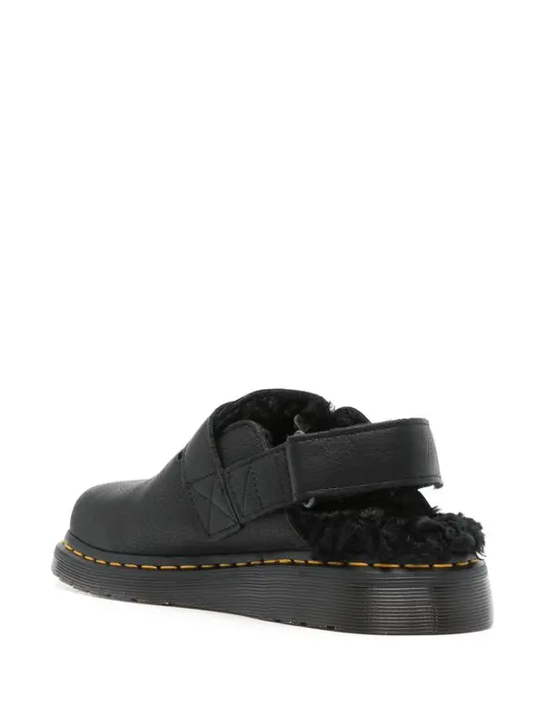 Dr. Martens Jorge Ii Sandals With Contrast Stitching And Buckle Detail