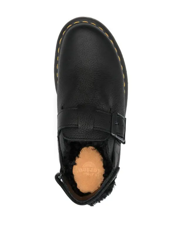 Dr. Martens Jorge Ii Sandals With Contrast Stitching And Buckle Detail