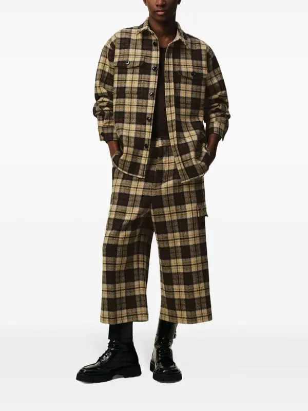 AMI Paris Chest-print Overshirt